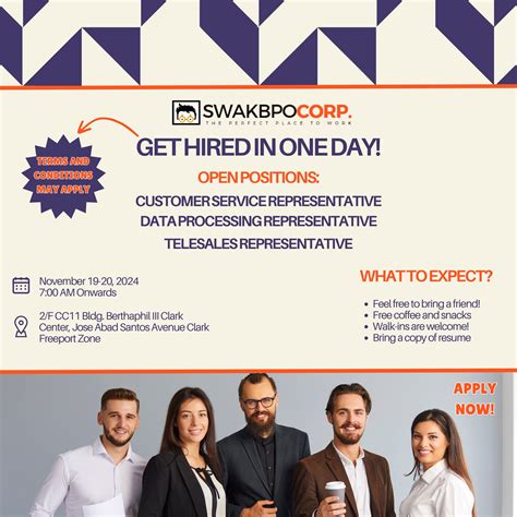 Swak Bpo 🚀 Exciting Opportunity Join Our One Day Hiring