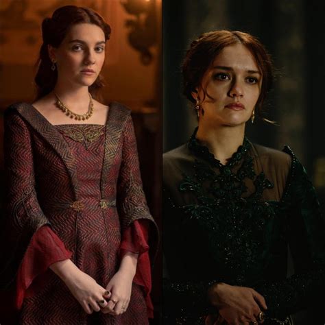 Alicent Hightower Emily Carey Young Vs Olivia Cooke Old R