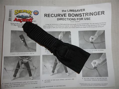 Selway Limbsaver Recurve Bow Stringer Archery Past