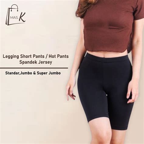 Jual Legging Pendek Legging Spandek Short Pantscelana Pendek Ketat