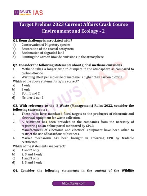 Byjus Exam Prep Ias Environment And Ecology Ii Download Free Pdf