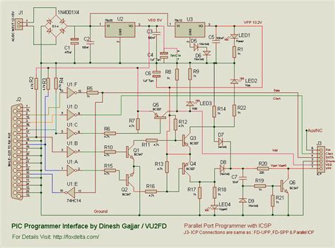 Usb To Parallel Port Converter Circuit Diagram Circuit Diagram