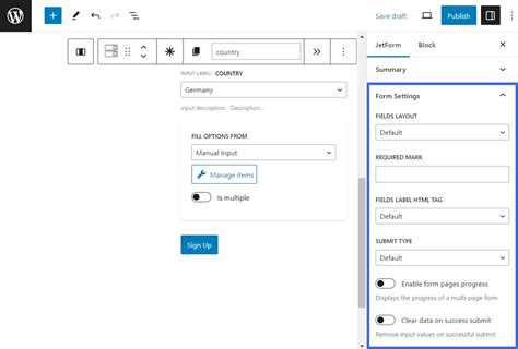Register Form — Jetformbuilder Crocoblock