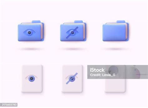 3d 스타일의 폴더 및 문서 세트입니다 파일 디렉토리 앱 인터페이스용 문서입니다 3d 웹 벡터 일러스트레이션 3차원 형태에 대한 스톡 벡터 아트 및 기타 이미지 Istock