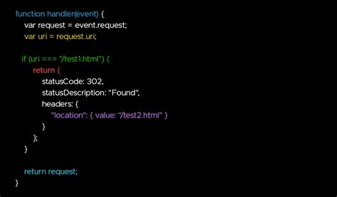 Implementing Redirection Logic Using Cloudfront Functions