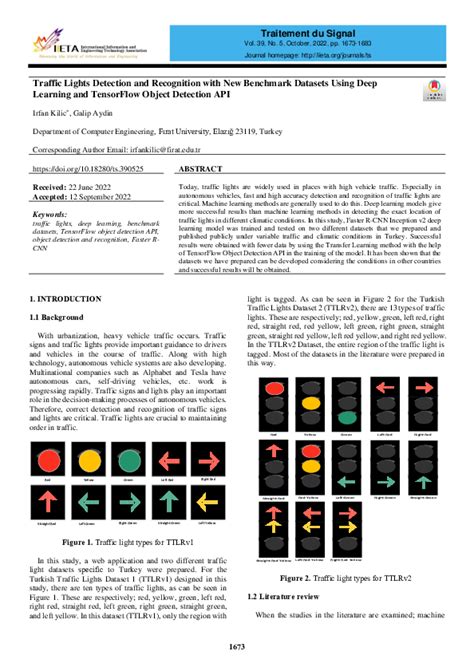 Pdf Traffic Lights Detection And Recognition With New Benchmark