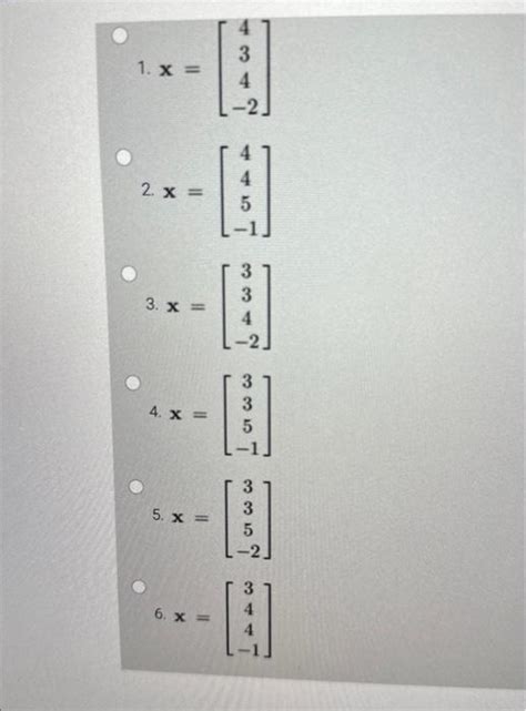 Solved Determine The Vector X In R Obtained By Sampling The Chegg Com