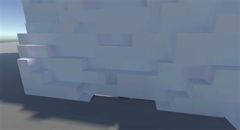 Voxel Mesh Progressive Lightmapping Visible Color Difference Between Adjacent Faces Unity