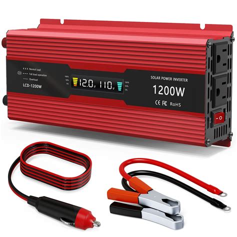 W Car Power Inverter Dc V To V Ac Converter W Inverter