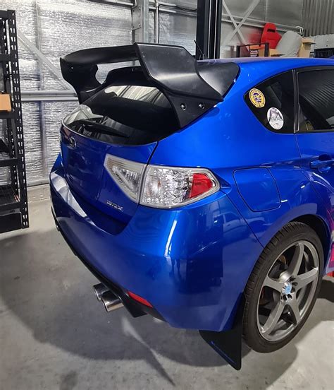 Subaru My08 14 Hatch Varis Style Spoiler Wing Grb