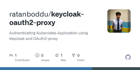 GitHub Ratanboddu Keycloak Oauth2 Proxy Authenticating Kubernetes