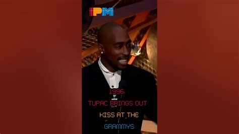 1996 Tupac Brings Out Kiss At The Grammys Youtube