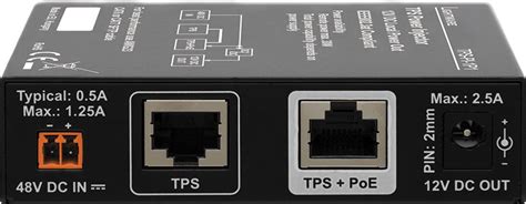 91340010 Lightware Tps Pi 1p1 Single Port Standalone Tps Power Injector Touchpoint Technology
