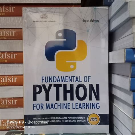 Jual Buku Original Fundamental Python For Machine Learning Edisi Revisi Shopee Indonesia