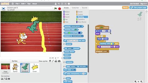 Scratch Lesson YouTube