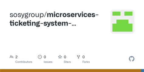 GitHub Sosygroup Microservices Ticketing System Prototype