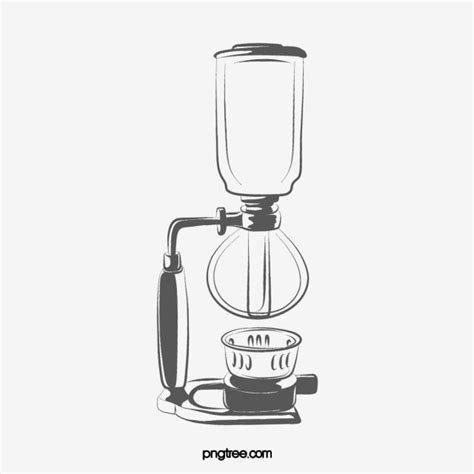 커피 일러스트 기계 흑백 선형 초안 온수기 검정색과 흰색 커피 선 그리기 Png 일러스트 및 Psd 이미지 무료 다운로드 Pngtree 온수기 커피 흑백