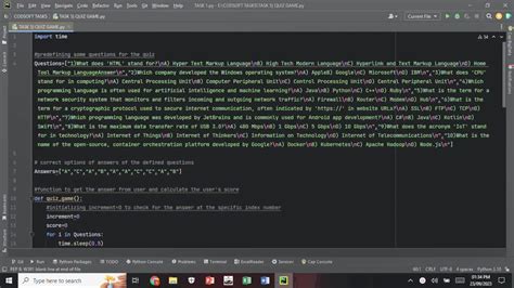 Completed A Quiz Game Task With Codsoft Muhammad Sarim Khan Posted On The Topic Linkedin