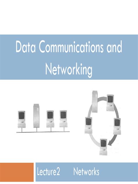2 Lec2 Introduction Data Communication Pdf Network Topology Computer Network