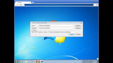 appendix version control clone code repository using tortoisehg youtube