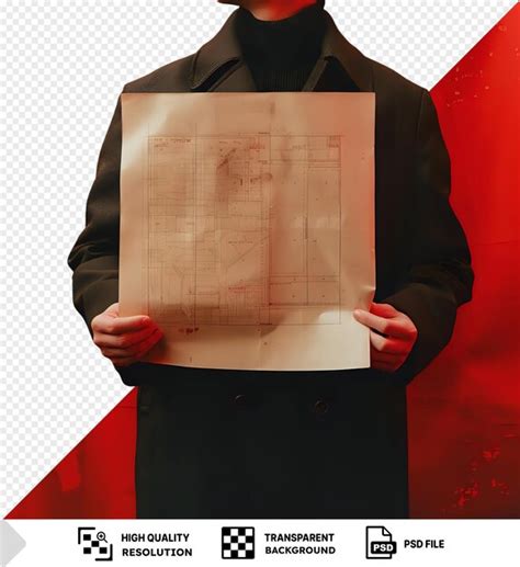 Premium Psd Isolated Development Analysis Of A Paper On A Red