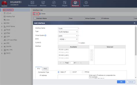 Configuring A Vlan Interface