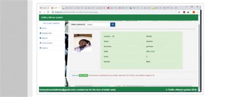 Government Traffic Offense System With Penaltyendorsement Criteria Free Source Code