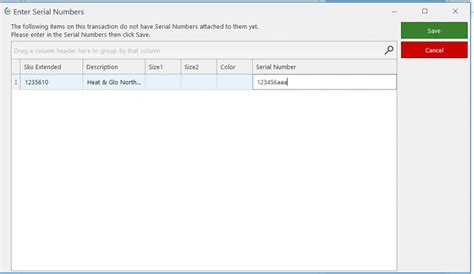 Pos Serial Numbers Realtime Pos