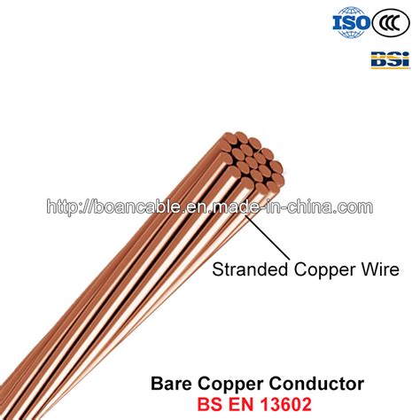 Bcc Bare Copper Stranded Conductor Bs En 13602 Jytopcable