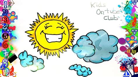 Dibujos Faciles Para Niños Y Como Dibujar El Sol Dibujos Dibujos