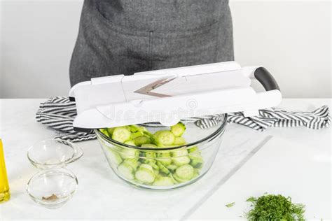 Cucumber Salad Stock Photo Image Of Slicer Cutting
