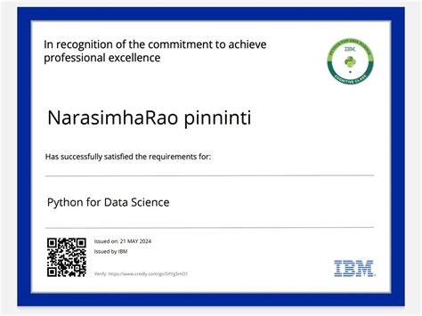 Narasimha Rao Pinninti On Linkedin Pythondatascience Ibm