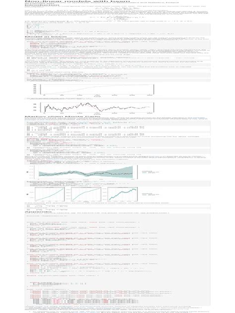 Non Linear Models With Bssm Pdf Weighted Arithmetic Mean