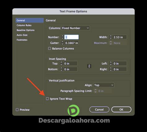 Cómo ajustar texto en Adobe InDesign