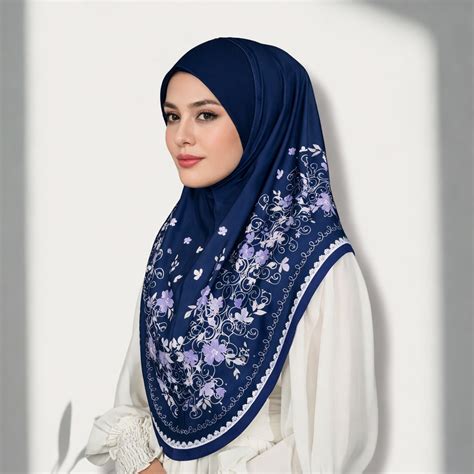 2026 Floral Hijab Trend Report How Floral Scarves Became Mainstream F