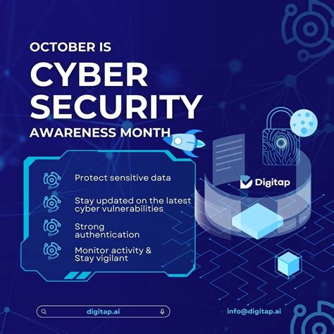 Cybersecurityawarenessmonth Stayvigilant Cybersecurity Digitap Ai