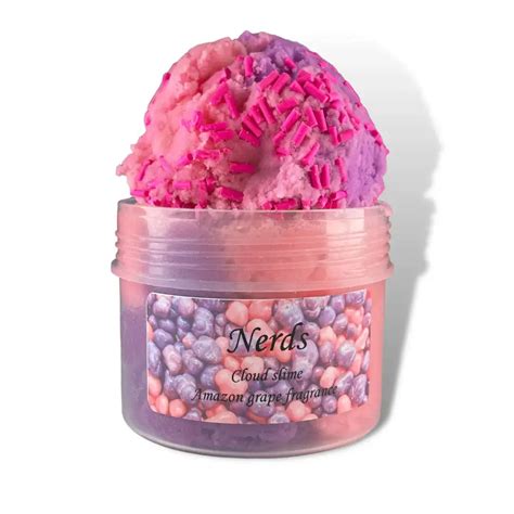 Nerds Cloud Slime With Sprinkles Aussie Slime Co Australian Slime