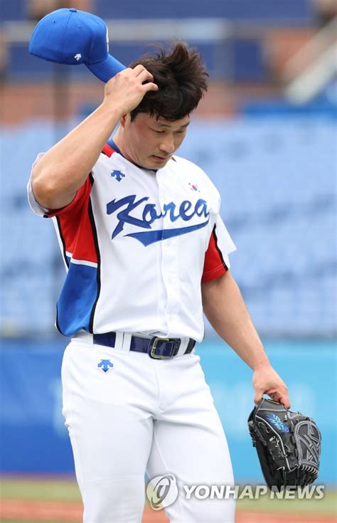 올림픽 무너진 오승환 연합뉴스