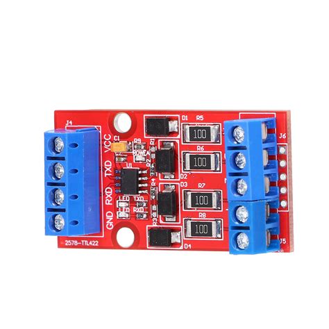 Rs422 To Ttl Level Converter Module Bidirectional Uart Serial Port
