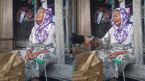 Nenek Ainah Menangis Terharu Dan Bersyukur Dagangan Ludes Diborong