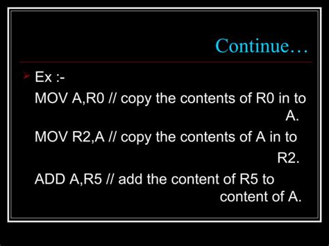 Addressing Modes Of 8051 Ppt Programming Languages Computing