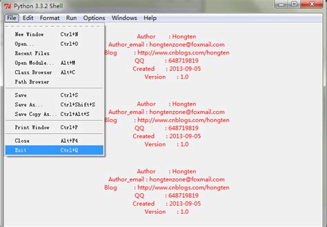 Python开发 Tkinter 窗口控件 自己制作的python Idel 博主推荐 Hongten 博客园