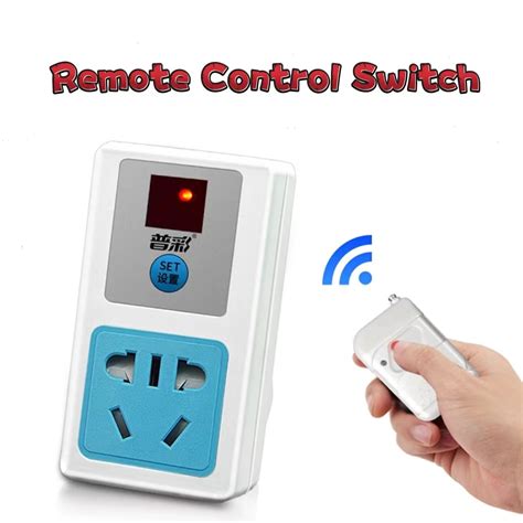220v Wireless Remote Control Power Switch Socket Smart Socket Plug Wifi Outlet Power Remote