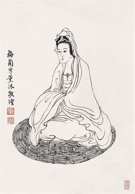 中國京劇表演藝術大師梅蘭芳畫作 每日頭條