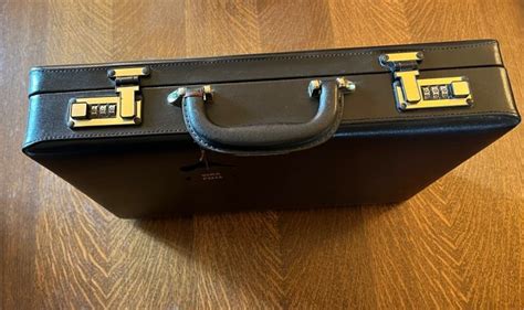 Roncato Briefcase In Black Leather 1 Leather Metal Catawiki