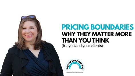 Pricing Boundaries Why They Matter More Than You Think