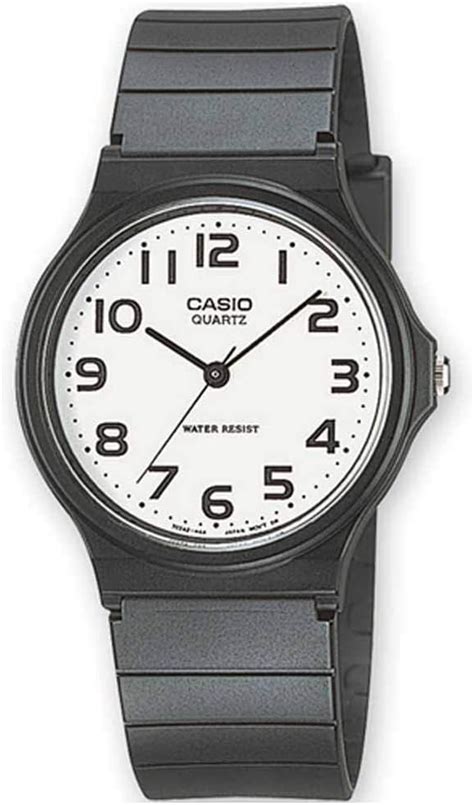 Casio Orologio Da Uomo In Resina Nera Con Quadrante Nero Aw106 1av