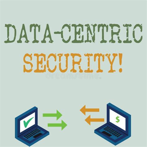 Conceptual Hand Writing Showing Data Centric Security Business Photo Showcasing Identify And