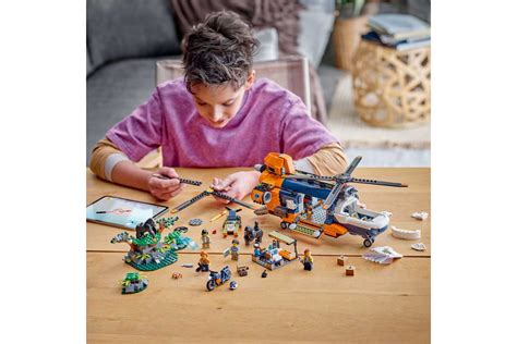Lego City Jungleonderzoekers Helikopter Bij De Basis Unieke Bricks Passie Voor Lego