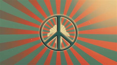 20000 Peace Retro Background Pictures